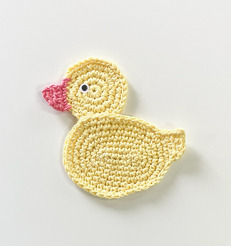 Ravelry: Lucky Ducks Applique Coaster pattern by Linda Maria