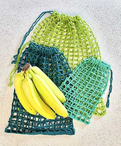 Ravelry: Green Earth Produce Bags pattern by Linda Maria