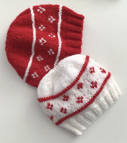 Ravelry: Dottie Diamonds Beanie Hat pattern by Mary Edwards