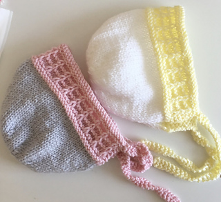 Ravelry: Little Loops baby bonnet pattern by Mary Edwards