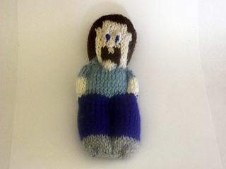Ravelry: Minecraft Steve pattern by Ruth Collins