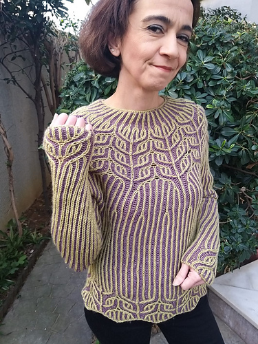 Ravelry: Sizzle Pop Sweater pattern by Lesley Anne Robinson