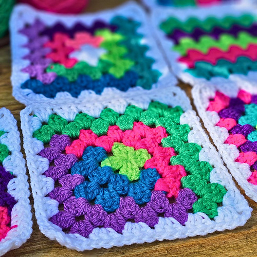 Ravelry: Stacking A-Frame Granny Square pattern by Christa Lynn