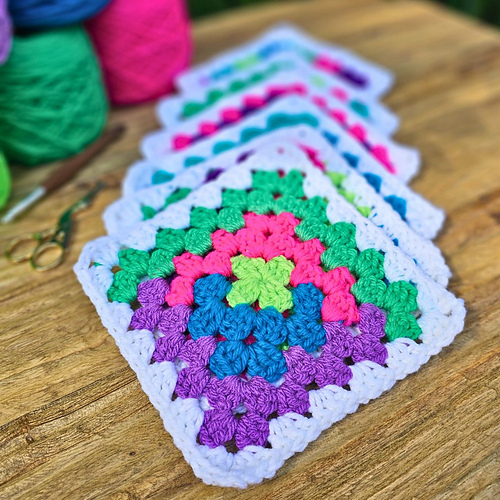 Ravelry: Stacking A-Frame Granny Square pattern by Christa Lynn