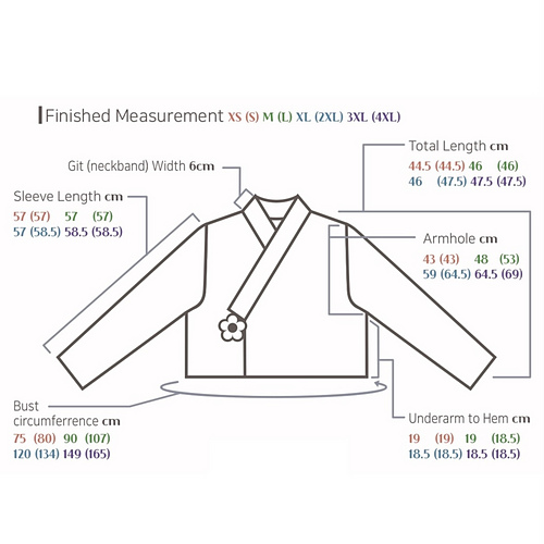Ravelry: Blooming Daisy Jeogori pattern by Sedna Yang