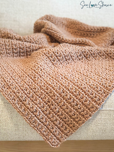 Ravelry: Star Stitch Cozy Throw pattern by See Love Share