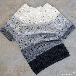 Ravelry: Diamond Sweater pattern by See Love Share