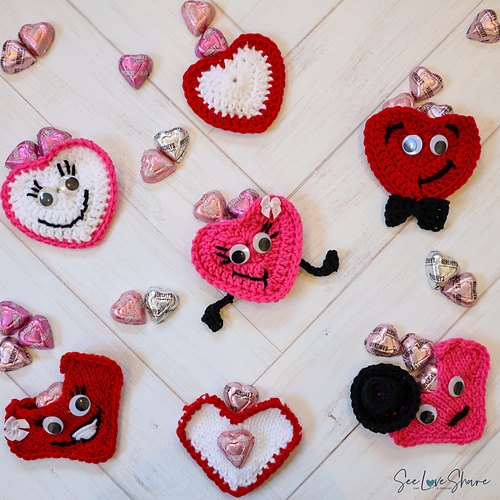 Ravelry: My Valentine Gift Pockets pattern by See Love Share