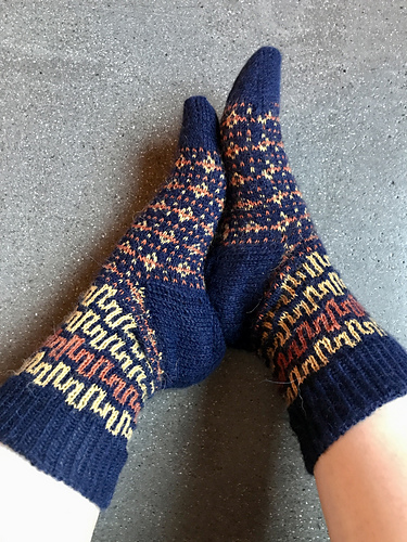 Ravelry: London Memories Socks pattern by Zanete Knits