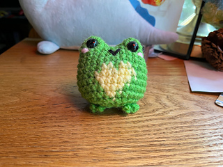 Ravelry: SerotoninSquishie's Hart the Frog