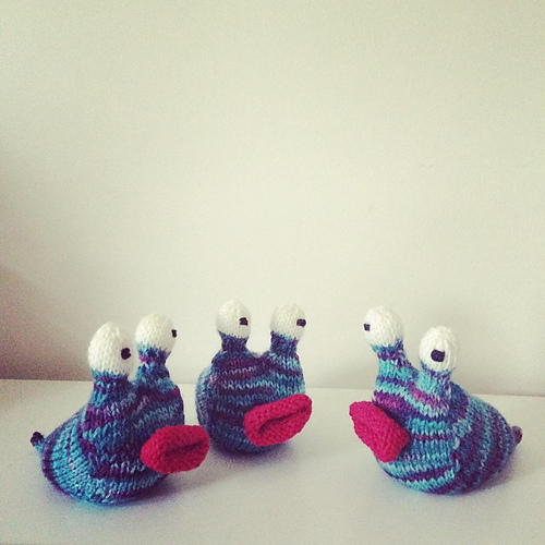 Ravelry: Garden Slug pattern by cheezombie