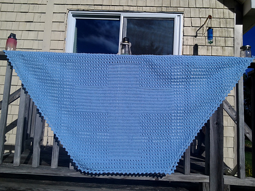 Ravelry: XOXO Cross Prayer Shawl pattern by Ryan Nicole