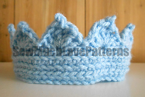 Ravelry: Prince/Princess Crown pattern by April Hudson