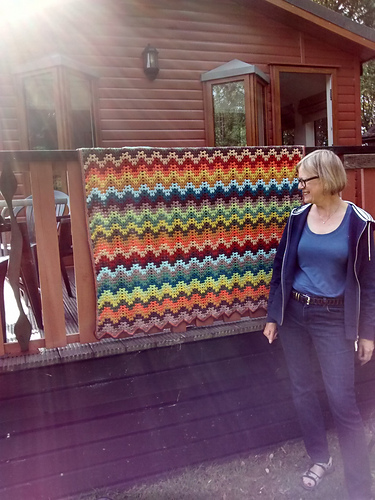 Ravelry: SewWooly's Granny Ripple Blanket