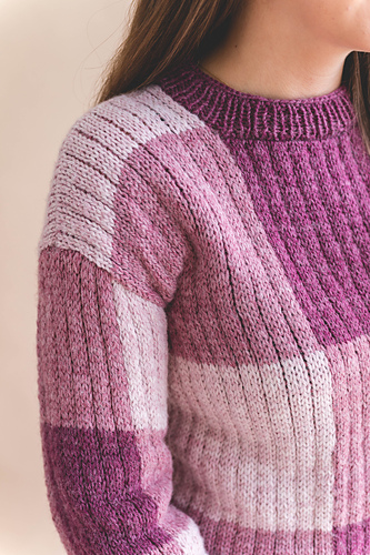 Ravelry: Gingham Sweater pattern by Ashleigh Kiser