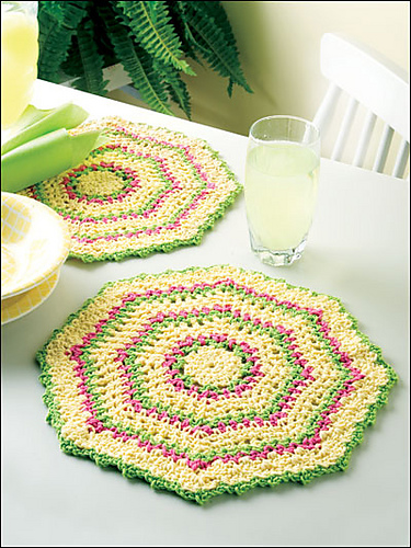 Ravelry: Citrus Lunch Mats pattern by Katherine Eng