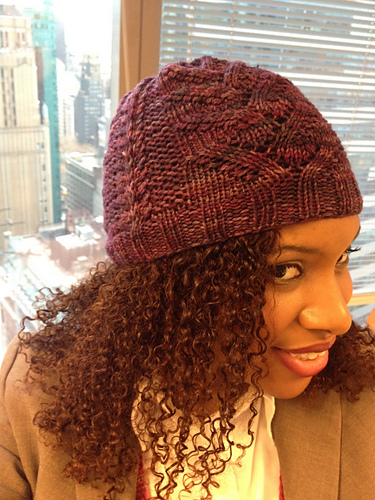 Ravelry: Adiri Slouchy Hat pattern by Julia Trice