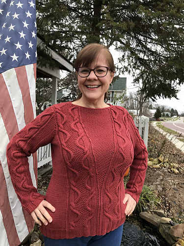Ravelry: Free Falling Pullover pattern by Linda Marveng