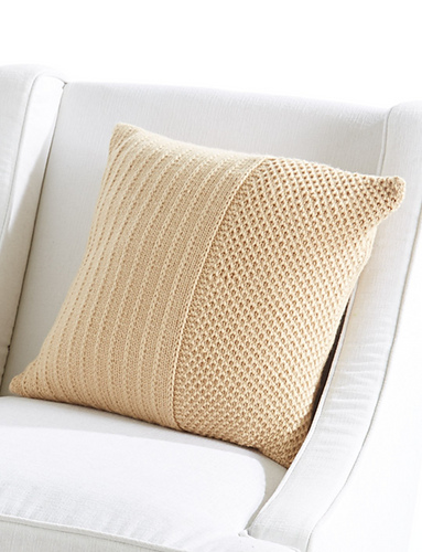 Ravelry: Classic Textures Pillow pattern by Caron Design Team