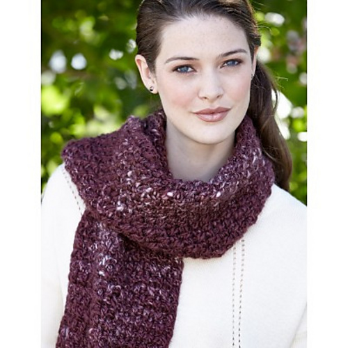 Ravelry: Corrugated Scarf pattern by Yarnspirations Design Studio