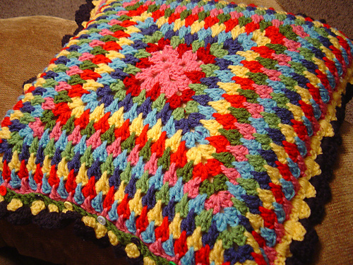 Ravelry: Spiky Granny Square pattern by Jacquie - Bunny Mummy