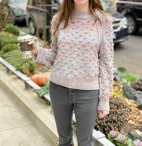 Ravelry: Goddess Popcorn Pullover pattern by ShannonRose Knits