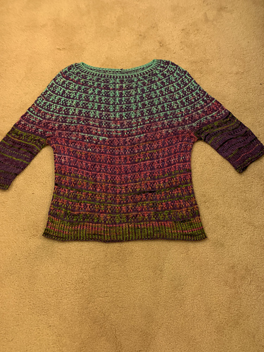 Ravelry: Leisurely Slip Stitch Sweater pattern by Iris Schreier