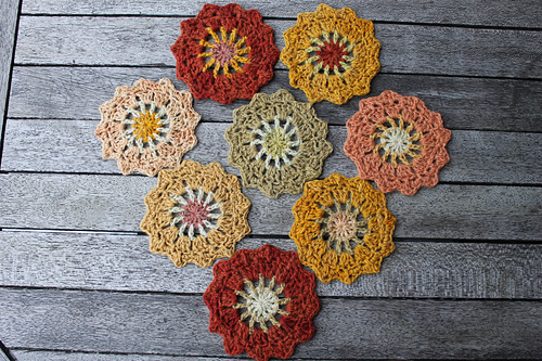 Ravelry: Pretty Coaster pattern by P.S. I crochet