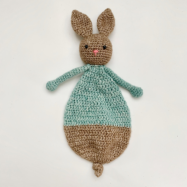 Ravelry: Bunny Baby Lovey pattern by Sharon Facey