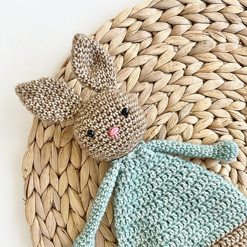 Ravelry: Myles the Bunny Baby Lovey pattern by Sharon Facey