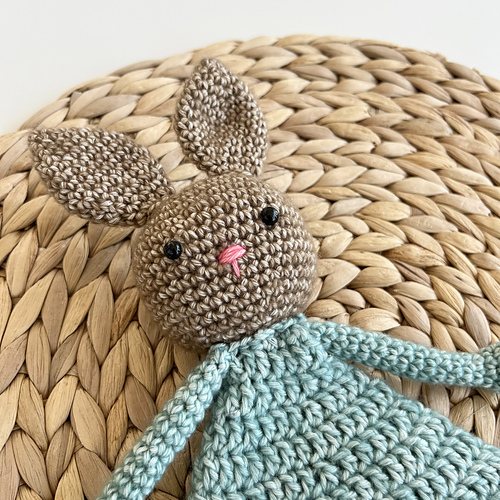 Ravelry: Myles the Bunny Baby Lovey pattern by Sharon Facey