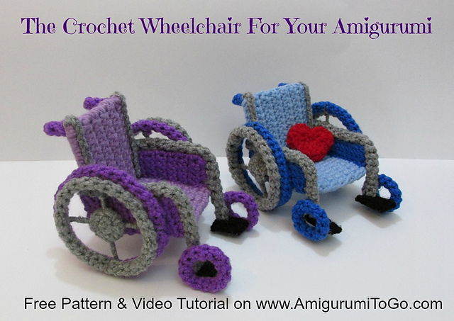 Ravelry: Crochet Wheelchair pattern by Sharon Ojala