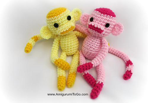 Ravelry: Rosey the Monkey and Friends pattern by Sharon Ojala