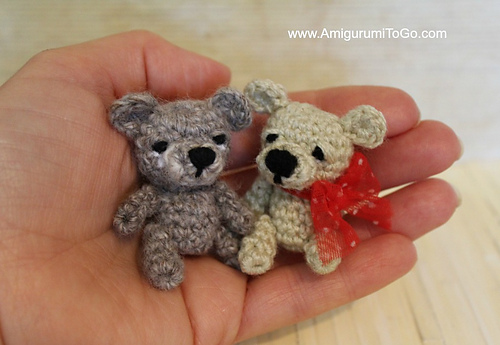 Ravelry: Barley the Tiny Bear pattern by Sharon Ojala