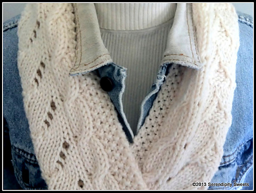 Ravelry: Cable Lace Scarf pattern by Sharondipity Designs