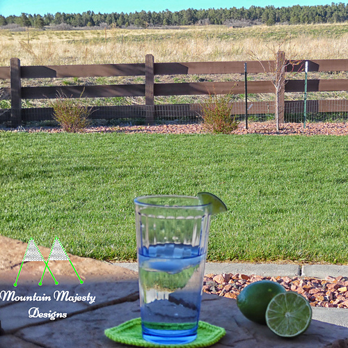 Ravelry: Lemon Lime Coaster pattern by Snow Capped Knits