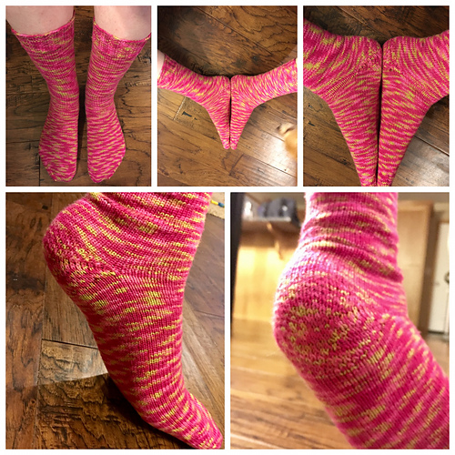 Ravelry: Kiss the Partridge Heel pattern by Shauna Wood