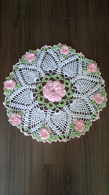 Ravelry: ShawnaLucey's Dorothy's Roses Doily