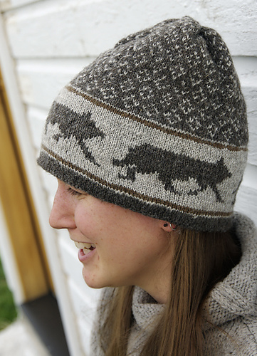Ravelry: Wolf Pack Hat pattern by Mary Lou Egan