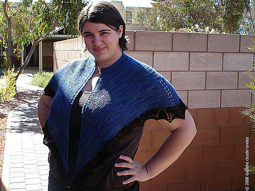 Ravelry: Reading Shawl aka The 'Stay Put' Shawl pattern by Danielle Landes