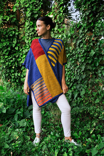 Ravelry: Uneek Quadrangle Ruana pattern by Patricia Jacobson