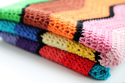 Ravelry: Retro Ripple pattern by Kirsten Ballering