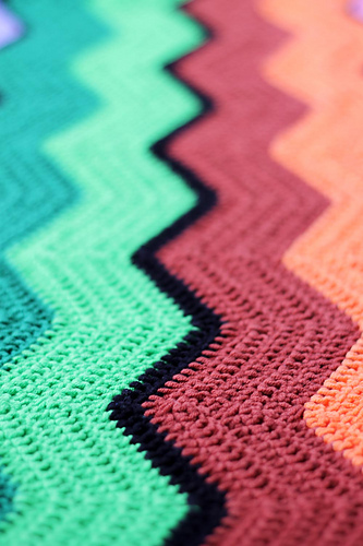 Ravelry: Retro Ripple pattern by Kirsten Ballering
