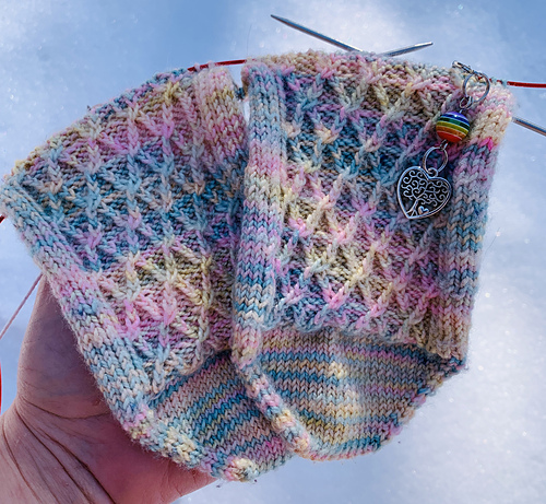 Ravelry: Edgy Socks pattern by Sheila Bond