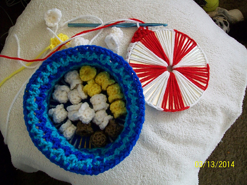 Ravelry: Crochet Movie Popcorn pattern by Michelle Burton