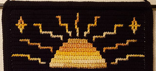 Ravelry: Mosaic Rising Sun pattern by Sher Clark