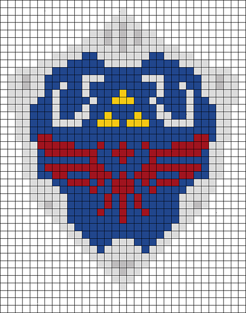 Ravelry: Hylian Shield Chart pattern by Sara Lyon