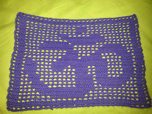 Ravelry: AUM OM Symbol Chart Graph pattern by Maria Merlino