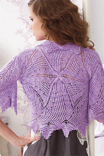 Ravelry: #29 Cropped Lace Jacket pattern by Shiri Mor