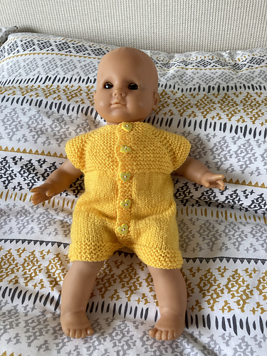 Ravelry: Little Babbity Baby Romper pattern by marianna mel